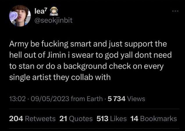 yougotnojams on Twitter: "I'm so fcking tired of this loser, I wish they took off sj from their ...