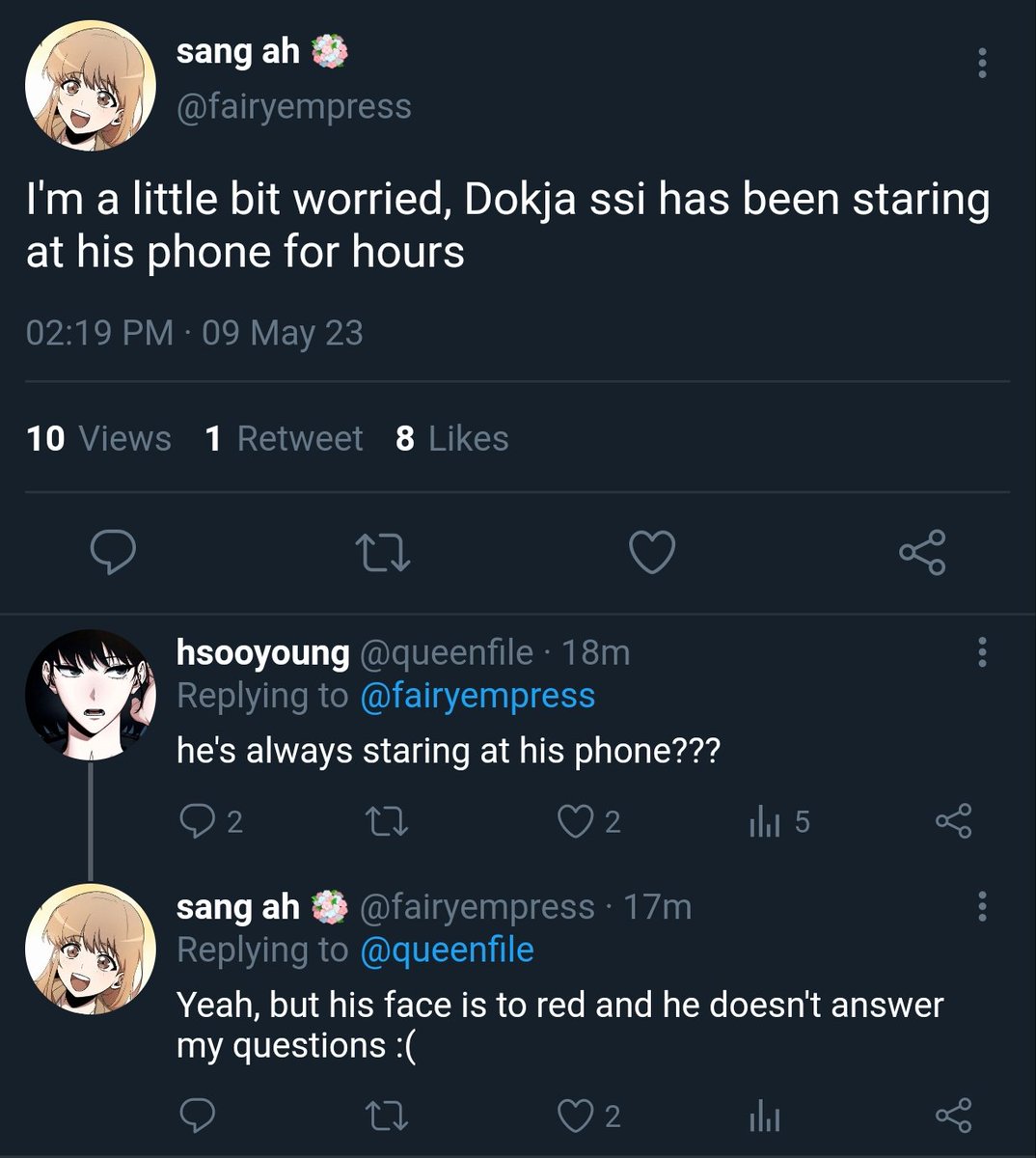 🍴 nini ★ on Twitter: "#joongdok au streamer yjh and salaryman kdj yjh got a little bit ...