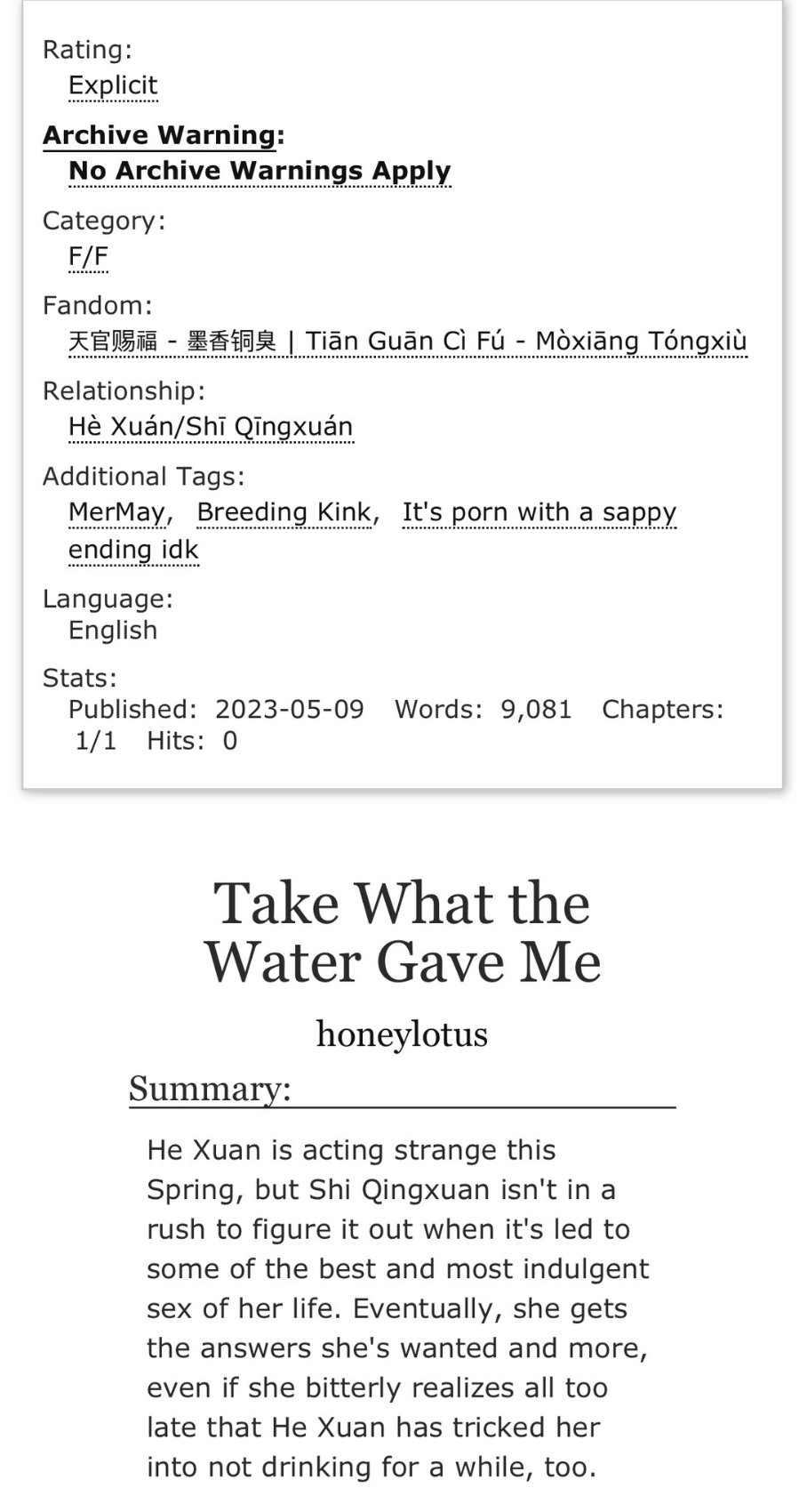 honey 🔞💞 on Twitter: "💙Take What the Water Gave Me 💙#mermay #beefleaf #shuangxuan 💙the Spring ...