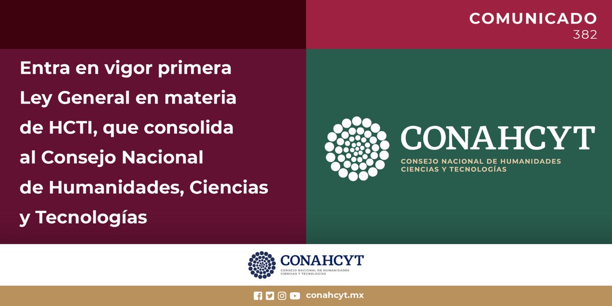 Conahcyt México on Twitter: Conahcyt México on Twitter: