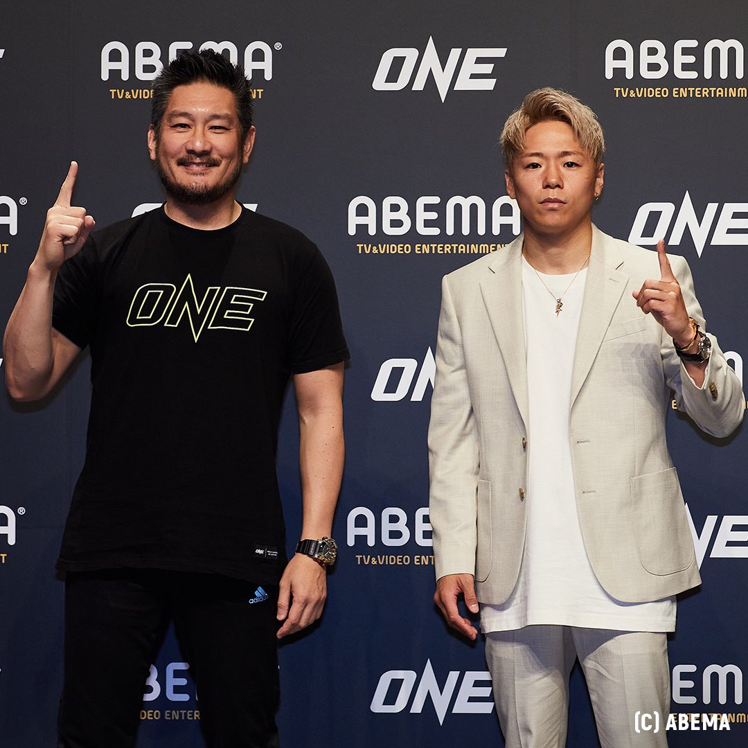 ONE Championship on Twitter: "ONE, together with Abema, held a press conference in Tokyo 🇯🇵 to ...