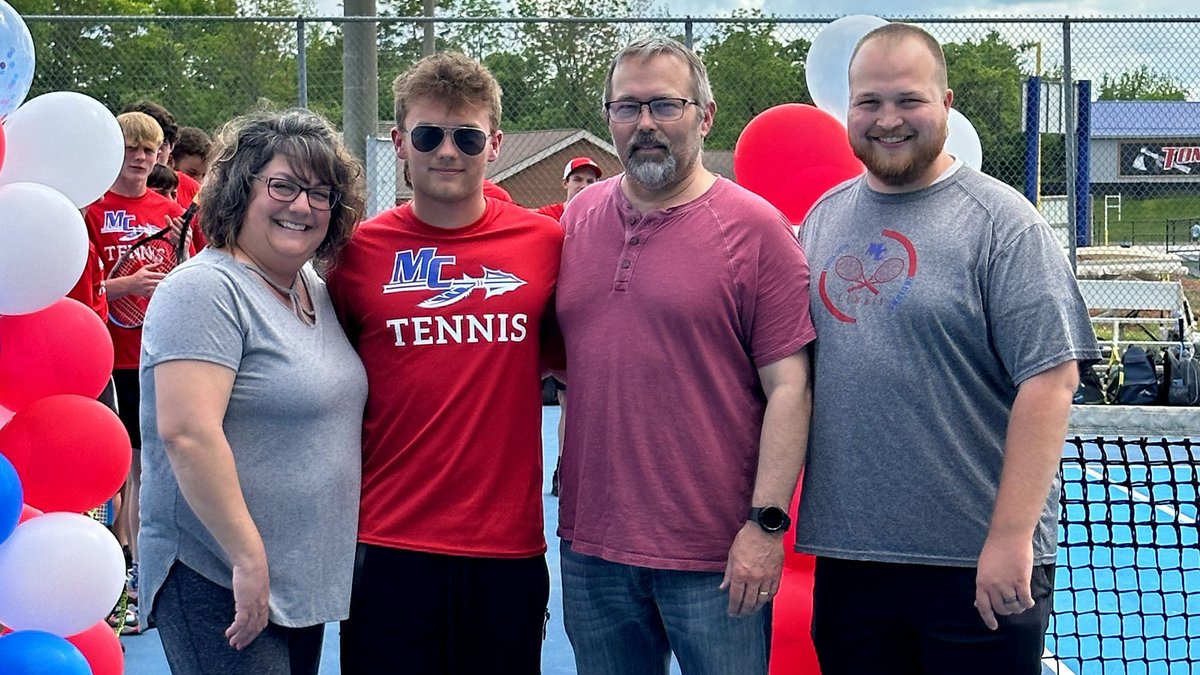 Register Sports on Twitter: "HS TENNIS Madison Central honored its seniors — Jacey Wilson, Katie ...