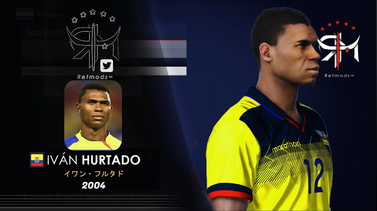 Retmods on Twitter: "🇪🇨Iván Hurtado ------------------------- I just added a new item to my Ko ...