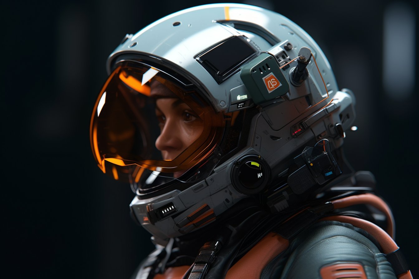Fantasy Space Helmet