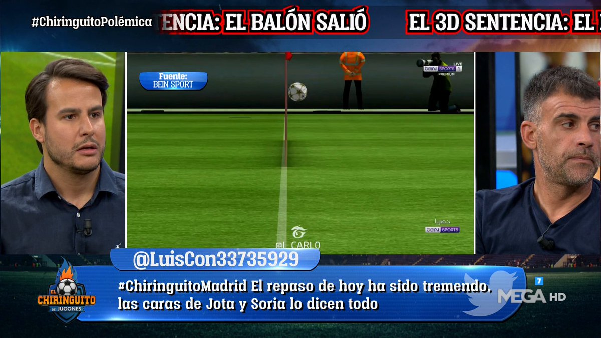 El Chiringuito TV on Twitter: "⚠️"El VAR NO puede entrar en la jugada porque cuando la recupera ...