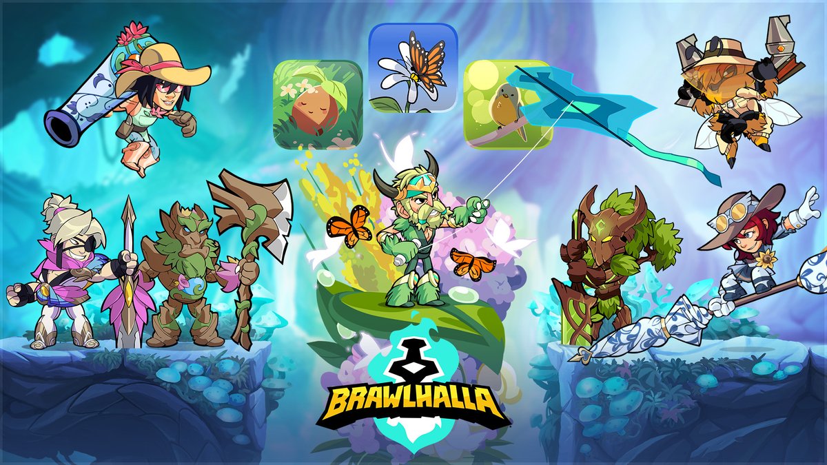 Brawlhalla on Twitter: "The Bloomhalla Event starts tomorrow, May 10th! Who wants to Fly a Kite ...