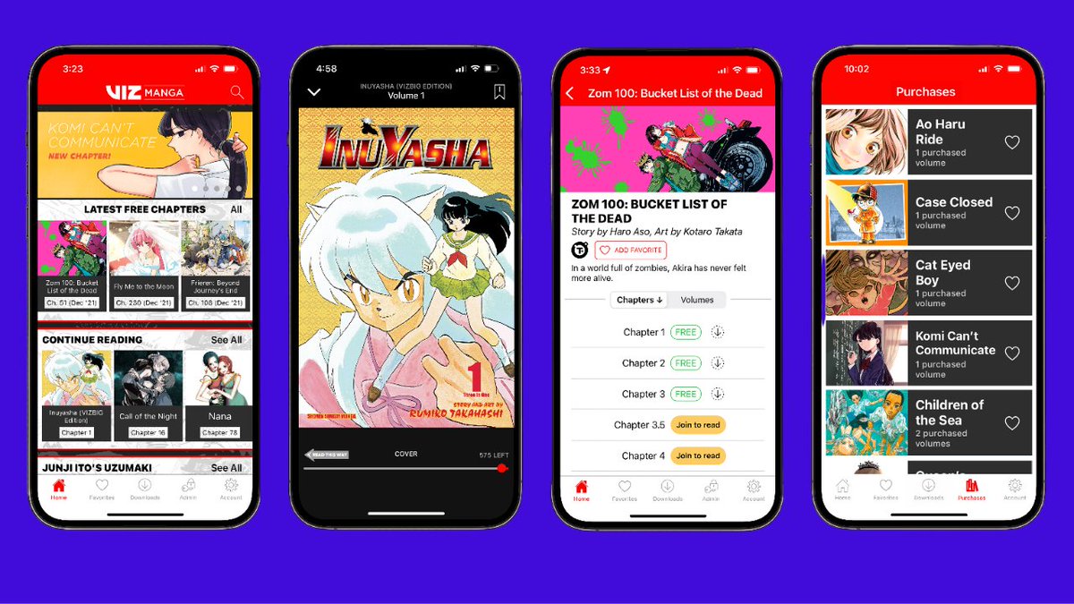 IGN on Twitter: "Viz Media launched a new manga subscription service that will allow subscribers ...