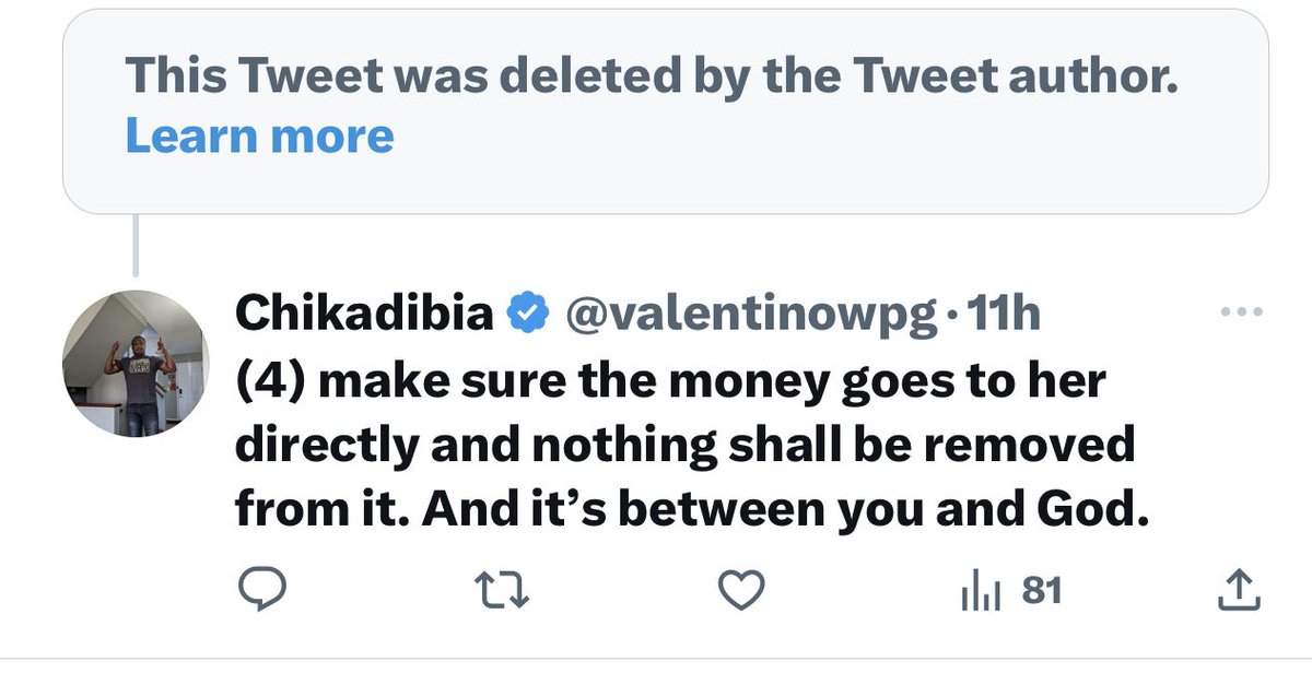 Chikadibia on Twitter: "RT @valentinowpg: I can’t remembered who the handle was again but it ...