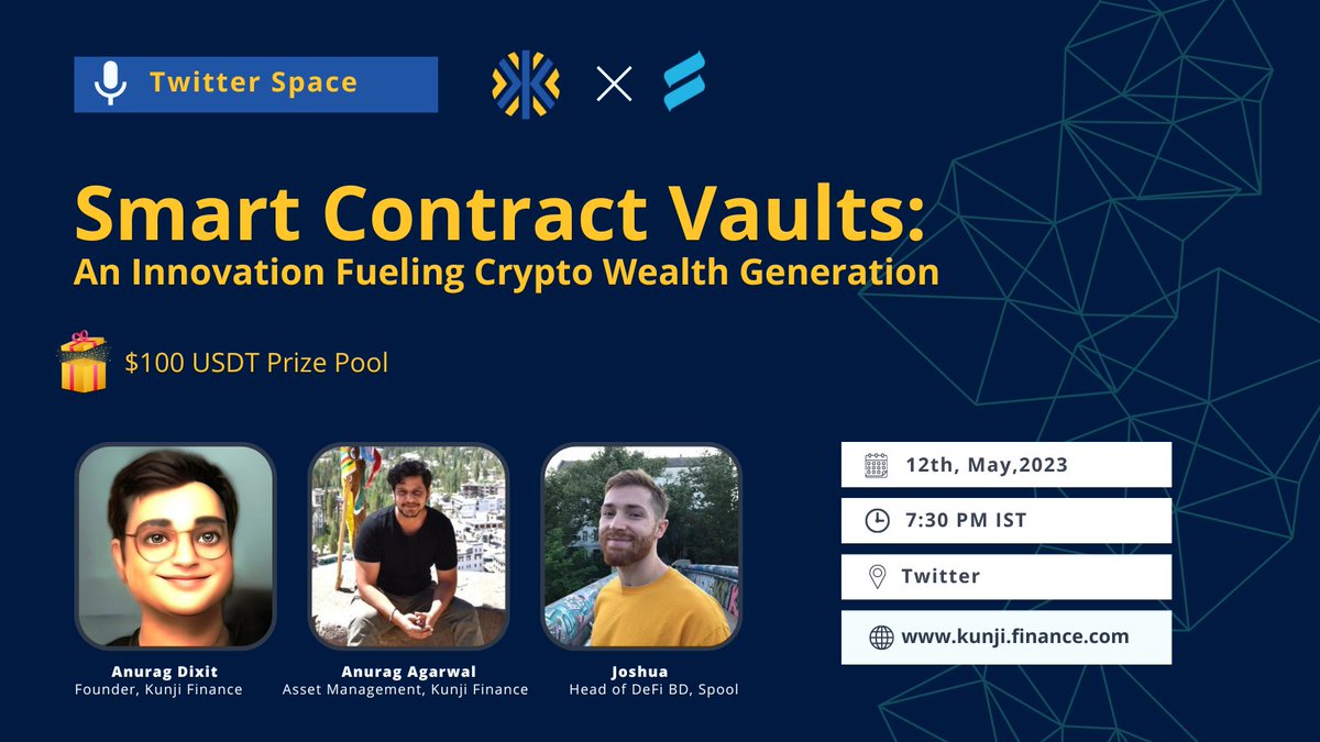 Kunji (💙,🧡) on Twitter: "Calling all DeFi Enthusiasts 🫡 Ever wondered how Smart Contract Vaults ...