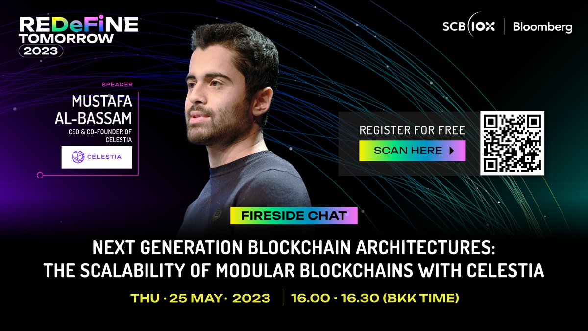 SCB 10X on Twitter: "#REDeFiNETOMORROW2023 May 25-26, 2023 Meet the speaker: @musalbas of ...