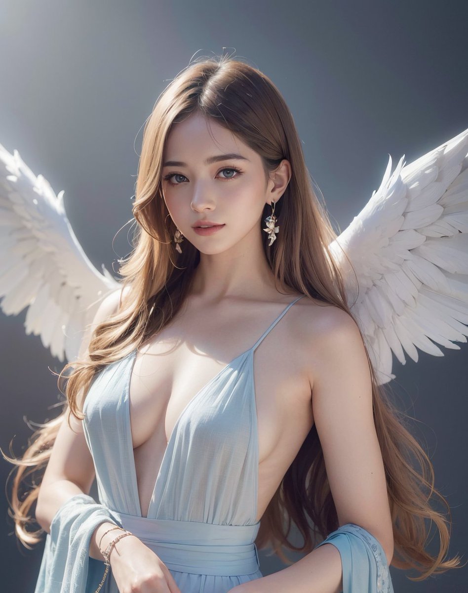 AI TiffanyElf on Twitter: ""Let all the angels in heaven declare His glory!" #Chilloutmix # ...
