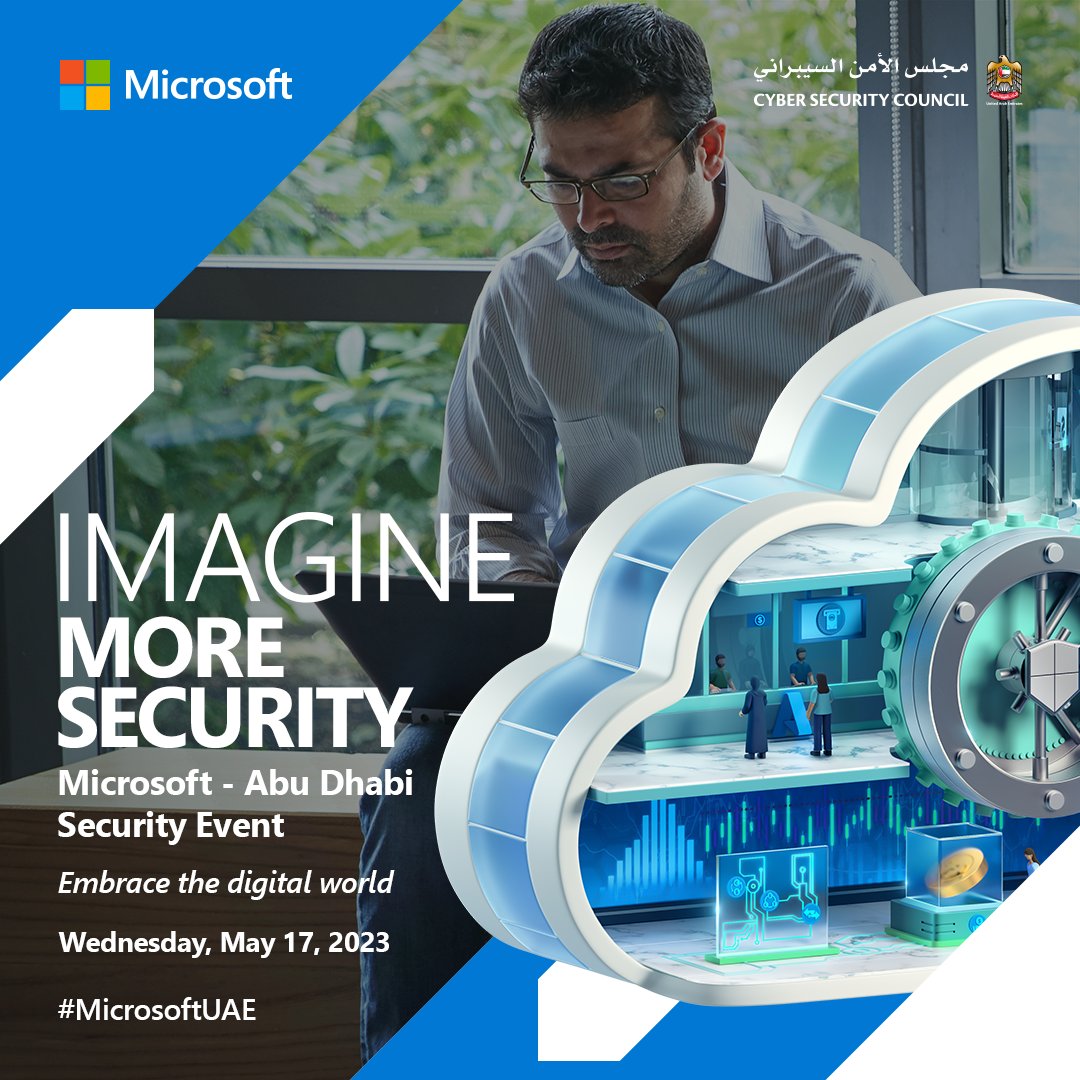 Microsoft UAE on Twitter: "Embrace the digital world! Looking forward to seeing you at the ...