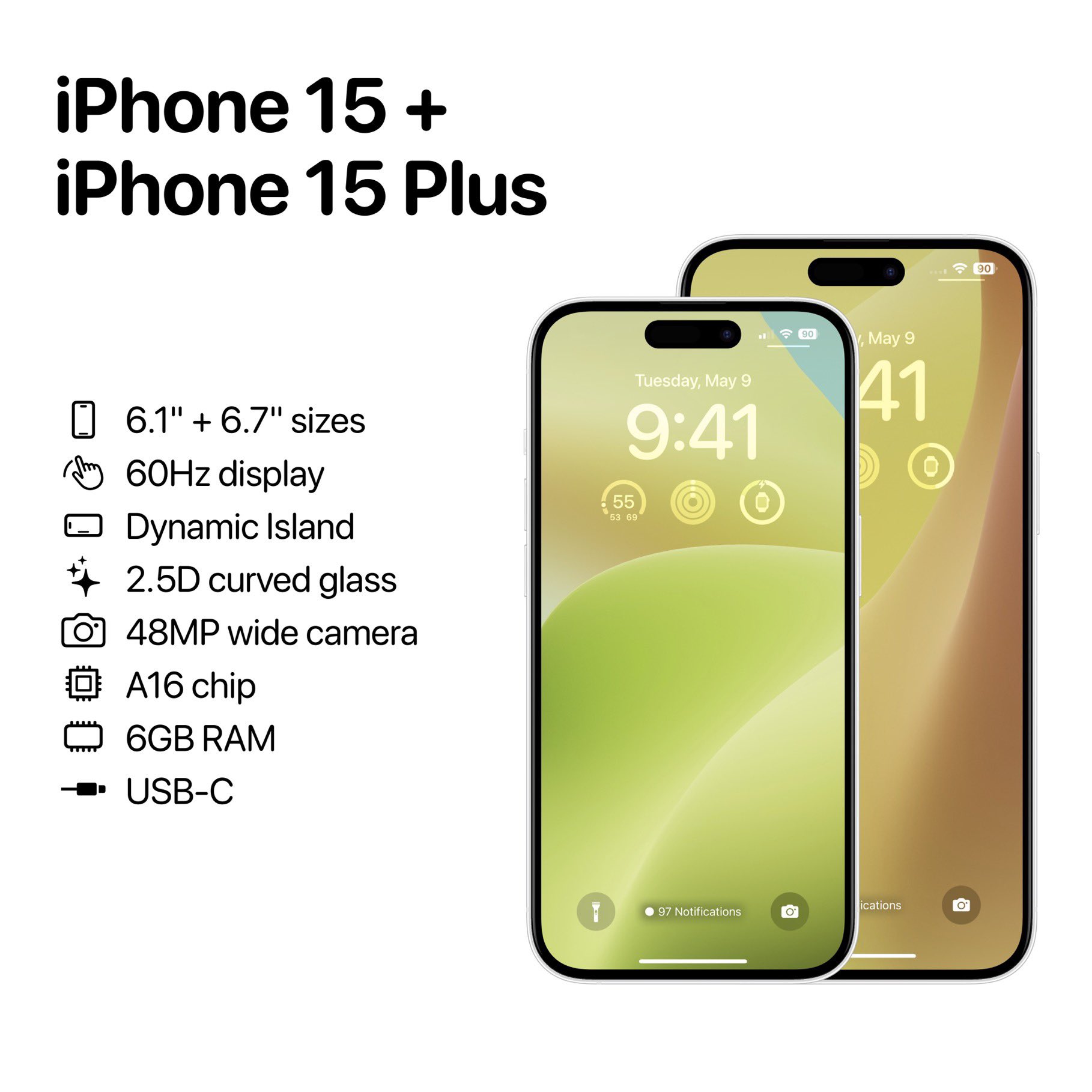 Vielfalt Bank binden iphone 15 plus Schnell Rahmen Lager