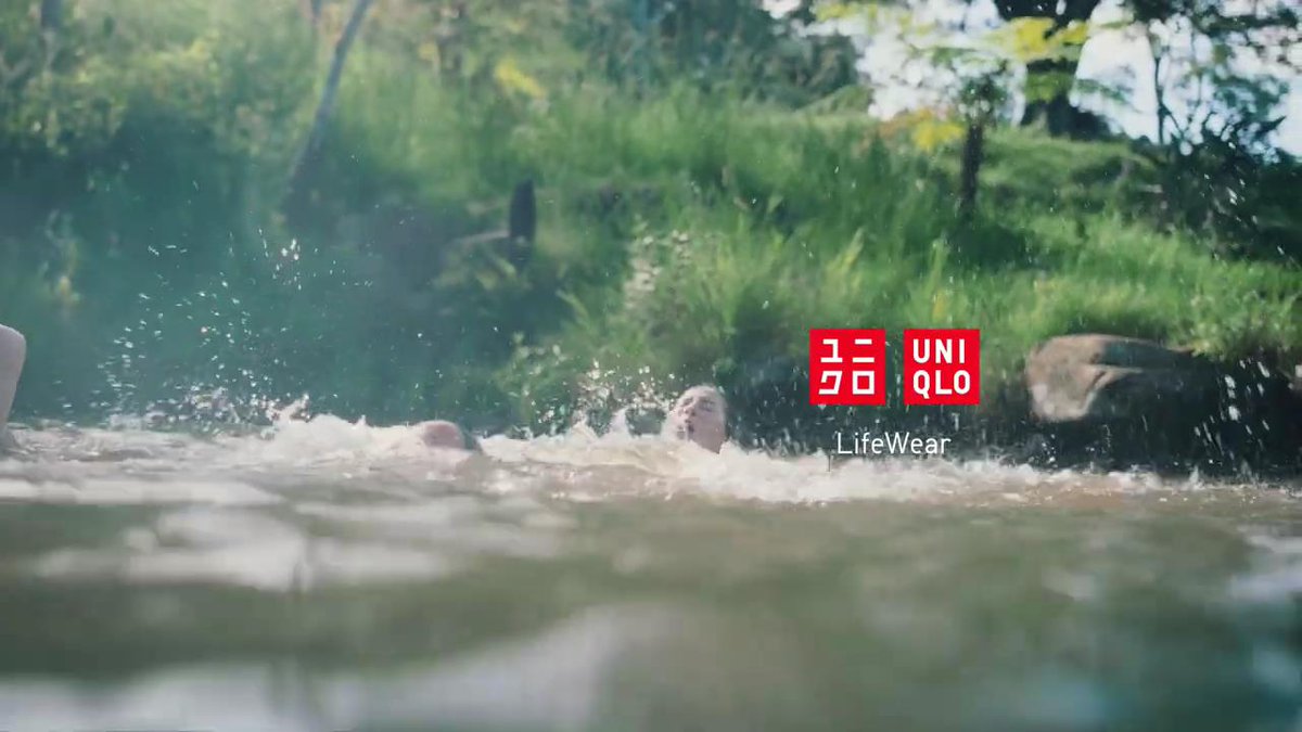 動画NOW on Twitter: "ユニクロ エアリズム AIRism のCM Life with AIRism 「インナー」篇「UVカット」篇「エアリズムファミリー」篇「エアリズムコットン ...