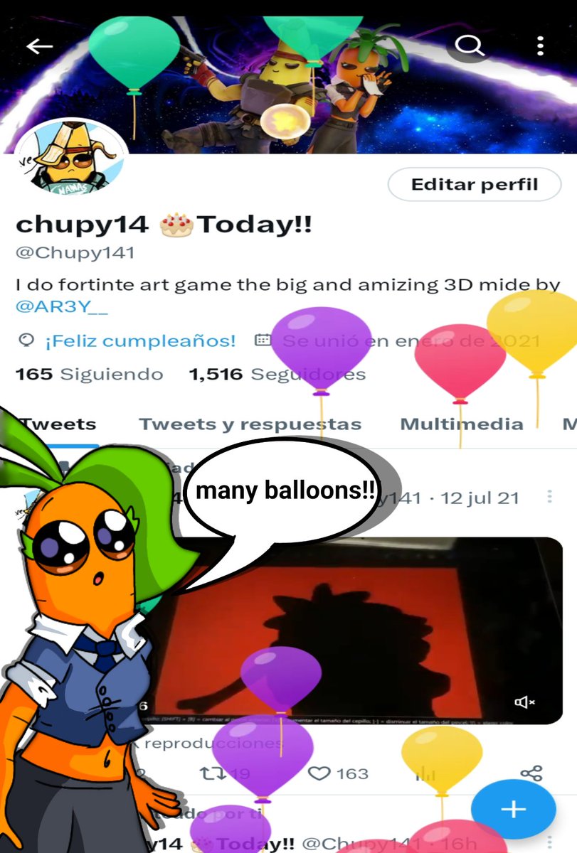 The Fact Giver ඞ On Twitter Rt Chupy141 Today Is My Birthday 🥳🎂 I