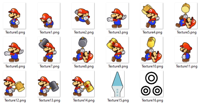 Paper Mario Sprites