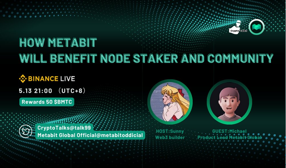 Metabit Global Official on Twitter: "Join us to discuss ''How METABIT will benefit node staker ...