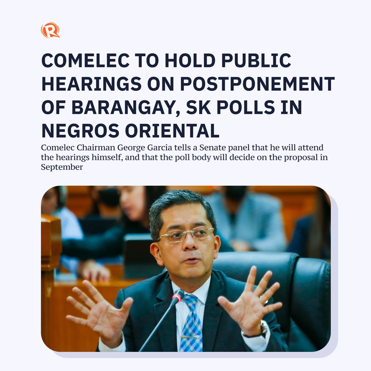 Rappler on Twitter: "Garcia said this before the Senate committee on public order and dangerous ...