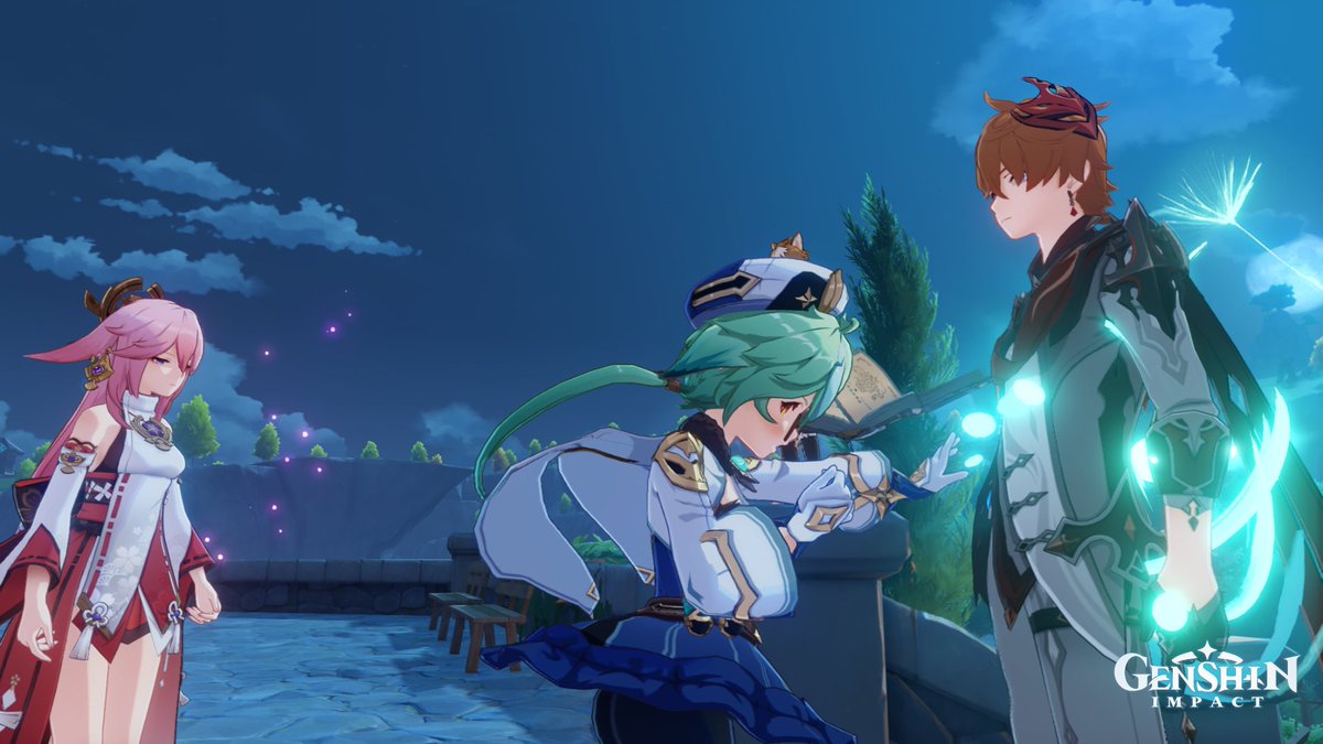 Yae wanted to give sucrose some confidence and chose Childe to help ...