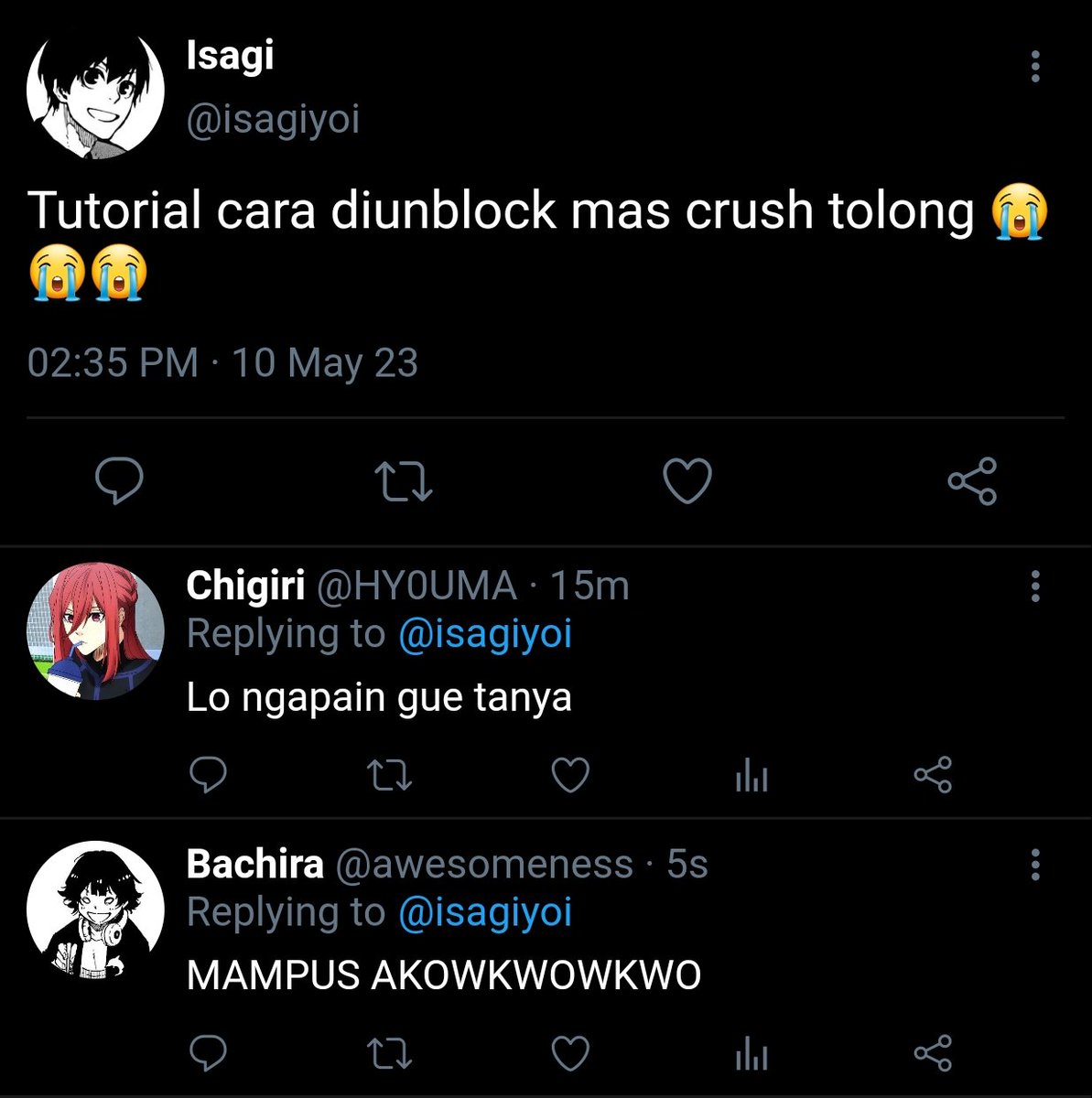 CR KRM MENFESS 📌 on Twitter: "-bllkarya bxb , m/m , isbr , isabarou , ooc , slight nsfw ...