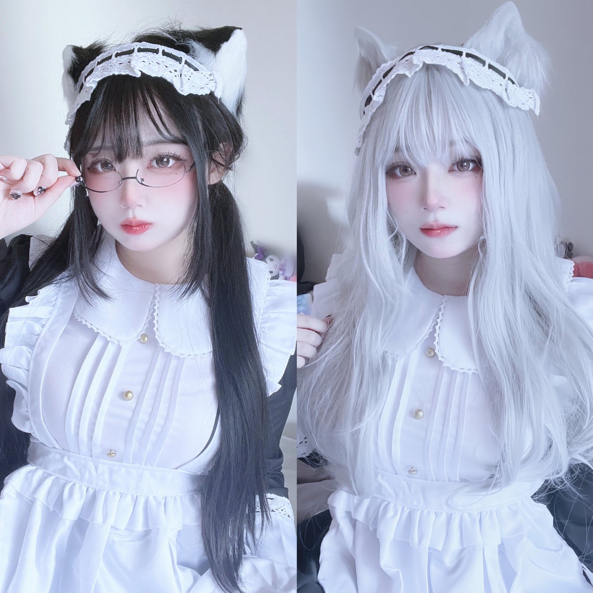 プリンちゃん🍮 On Twitter あと メイドの日 らしいから載せとく、、🩶