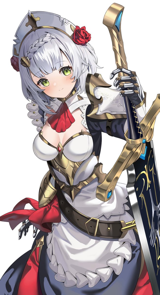 ノエル原神 「ノエルちゃん メイドの日」ゆうじんのイラスト