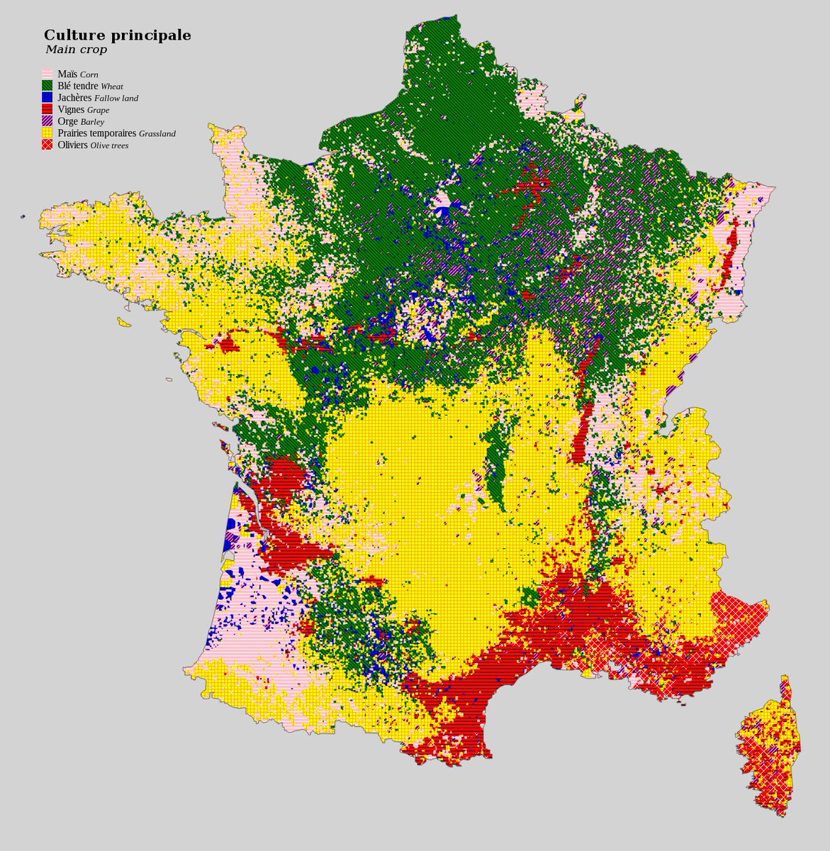 France Ethnic Map