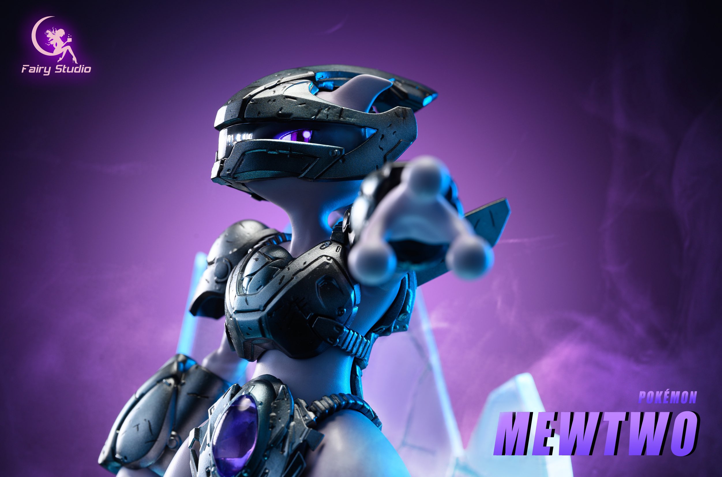 HHamajippa on Twitter: "Fairy Studio - Pokémon Mythical Beast Series #1 Armor Mewtwo [Pre-Order ...