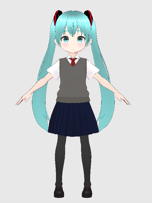 うたたね（お父さん）🌱💤 AMAMORI Utatane on Twitter: "重音テトSV 今後も使う機会ありそうな気がするのでmv用にうちのミクさんをベースにvroidモデル作ってみ ...