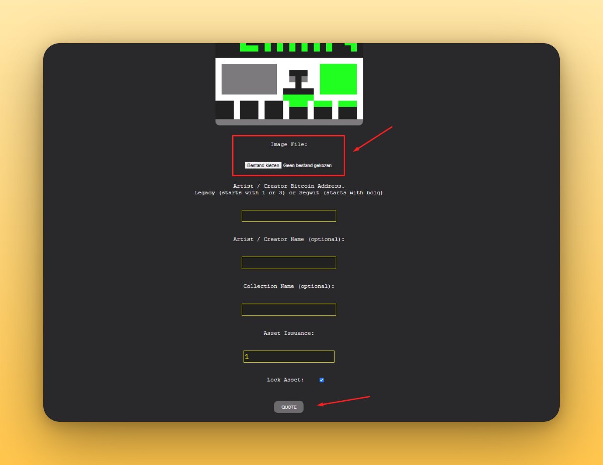AlΞx Wacy 🌐 on Twitter: "Mint STAMPS NFT: • Go to http://stampchain.io/mint • Add a picture ...