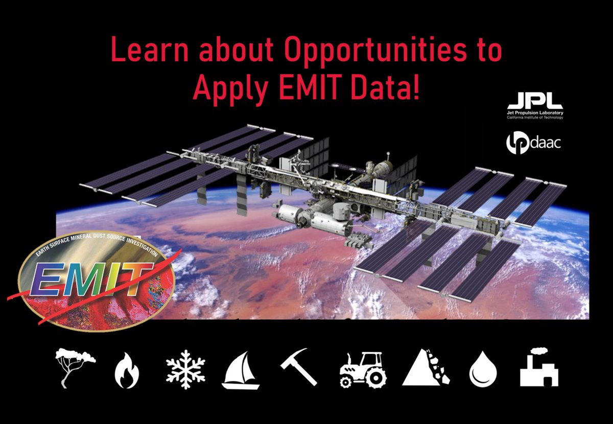 Nasaearthdata On Twitter Join The Nasa Emit Community Webinar Fri 512 900 1030 Pt Nasas