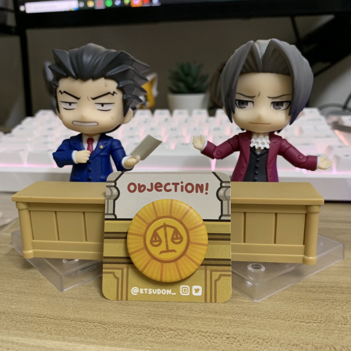 KTSU.DON ️ on Twitter: "you can now scream "objection!" in public with this!!!!!"