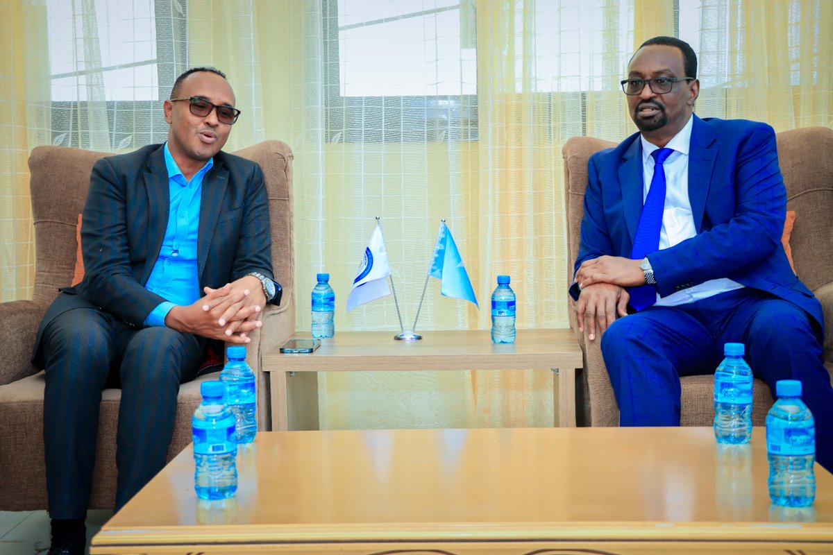 Shabelle Media Network on Twitter: "Head of @SoDMA_Somalia, Mohamud Moalim, has met with the VP ...