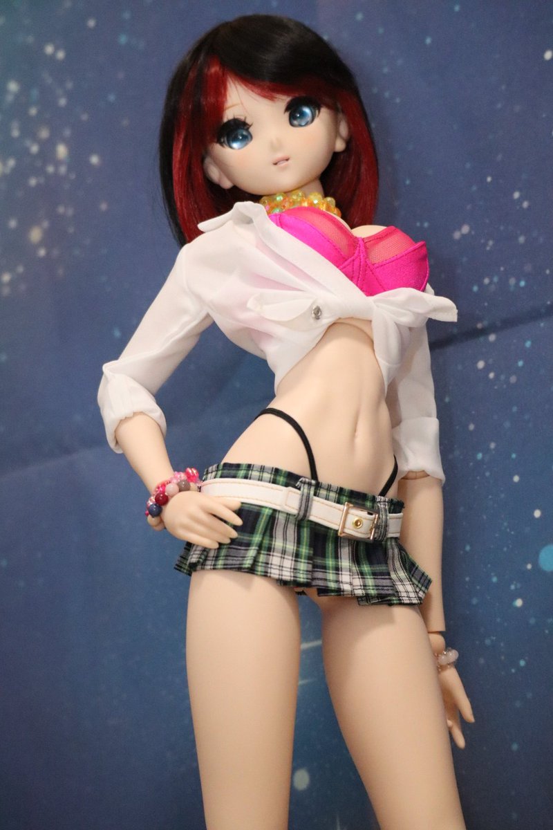 ハルバートン提督 次回は未定 on Twitter: "TCDollさんから衣装が届いたのでユリに着せてみました。 やっぱり寄せ胸のトップは無い方が良い！ ユリ…「余計なこと言わんでええわ ...