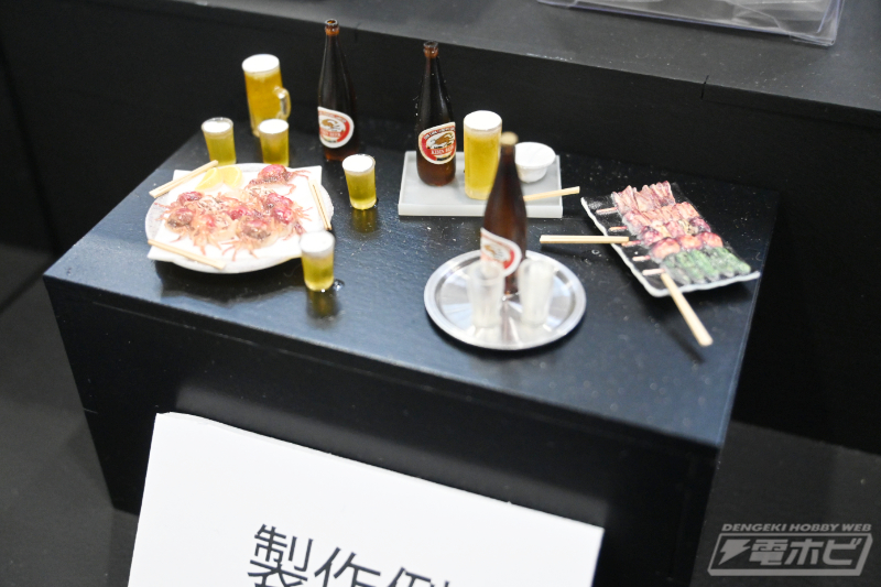 電撃ホビーウェブ on Twitter: "3Dプリンターを活用した1/12スケール「とりあえず ビール」「ハイ ジョッキ」「ハイ コップ」が展示！ https://hobby.dengeki ...
