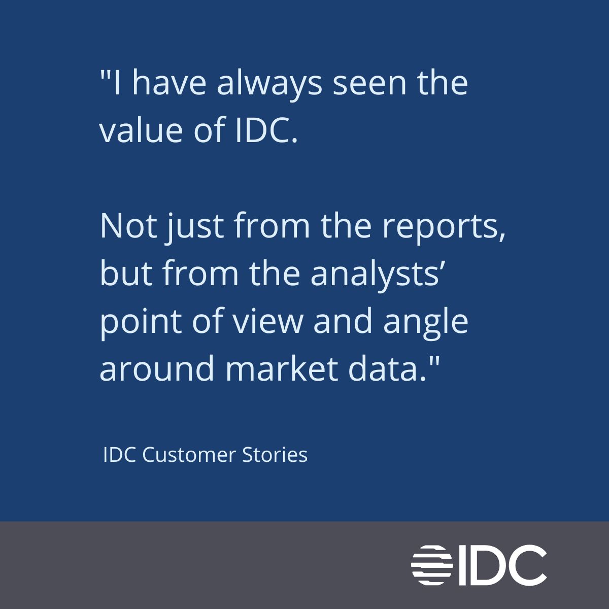 IDC (@IDC) / Twitter