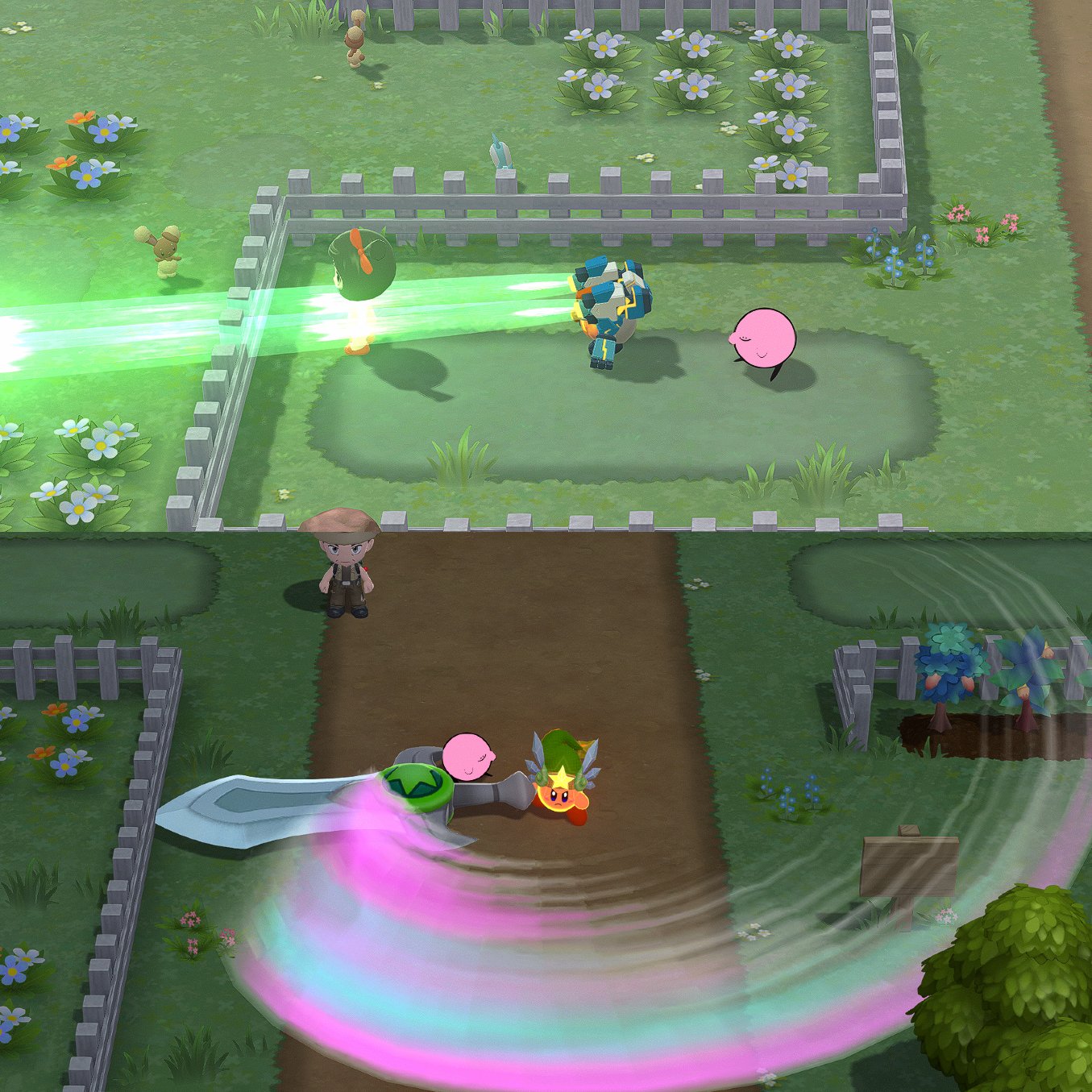 Kirby Pokemon Forms Pikachu