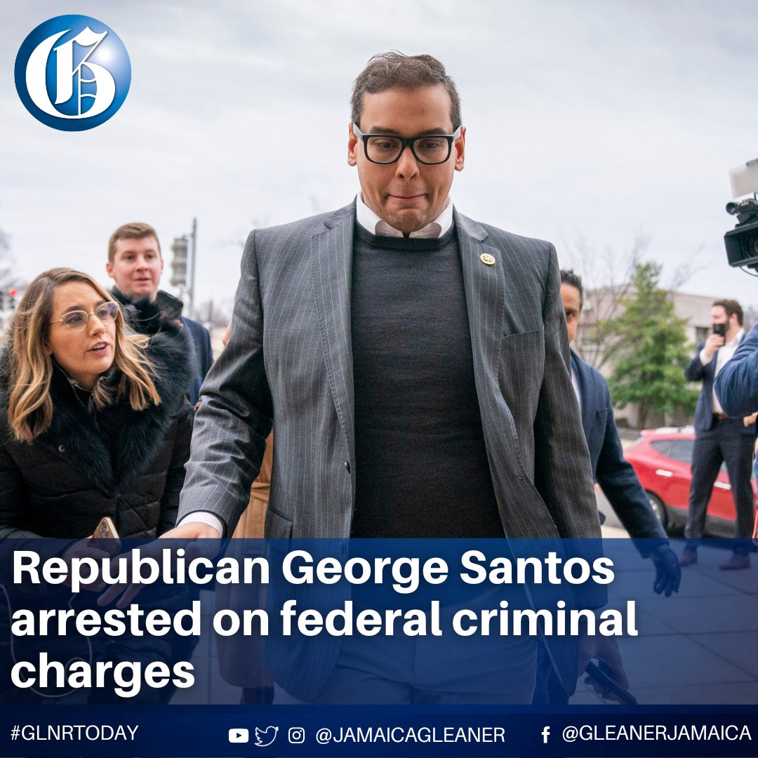 Jamaica Gleaner On Twitter Us Representative George Santos The New