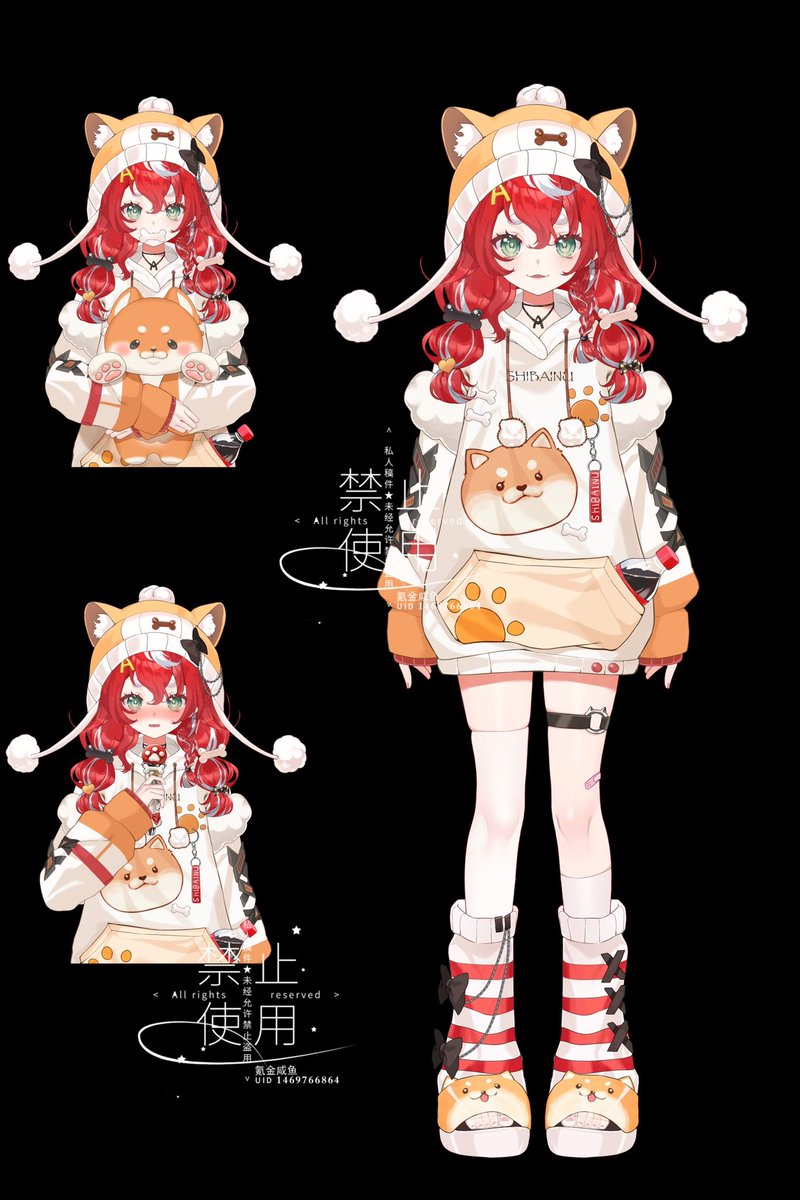 氪金咸鱼画不完了 on Twitter: "我画画画！"