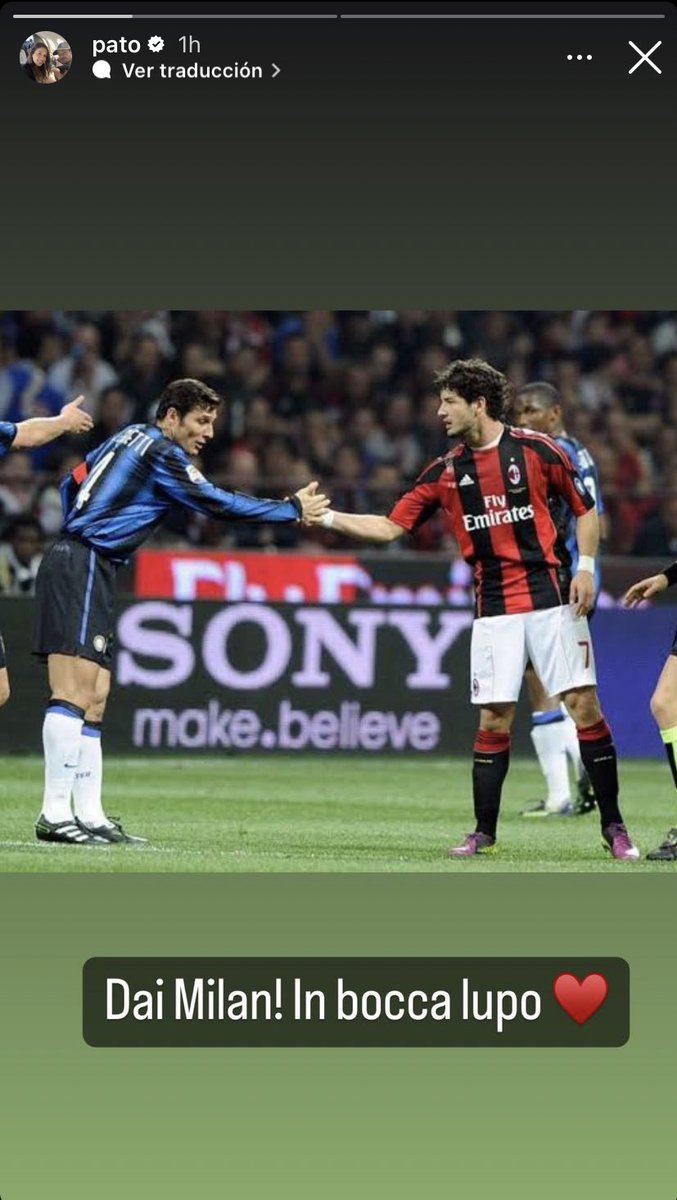 Universo Ac Milan On Twitter Alexandre Pato También Muestra Su Apoyo