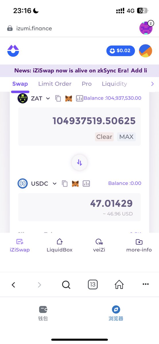 TOP SIGNAL⚠ on Twitter: "波动好像挺大的 $zat $zks 福报"