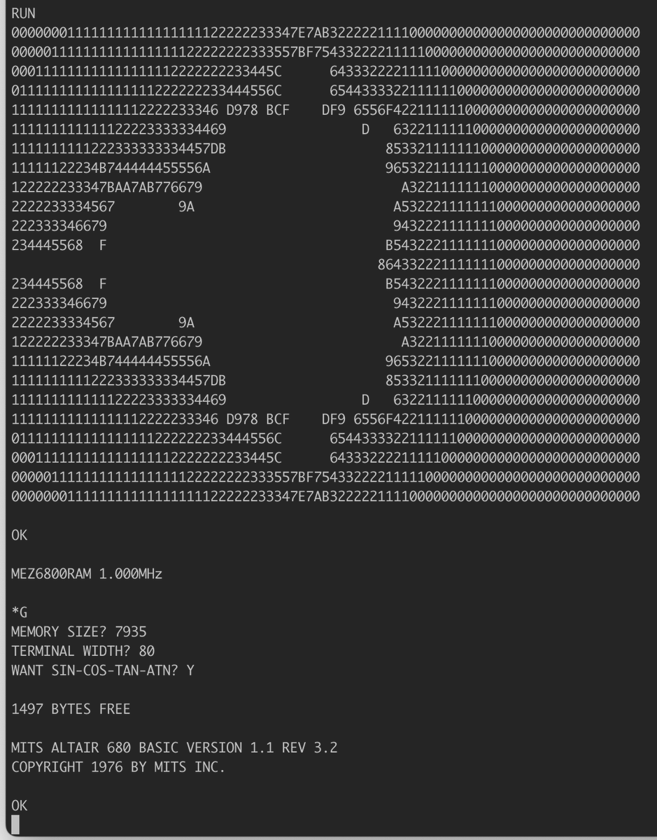 奥江 聡 on Twitter: "MEZ6800RAMようやく始動しました！ 0x8000-0x8fffがIOなのでRAMは60kBの富豪システム。 RAMアクセスはノーウェイト、IO ...