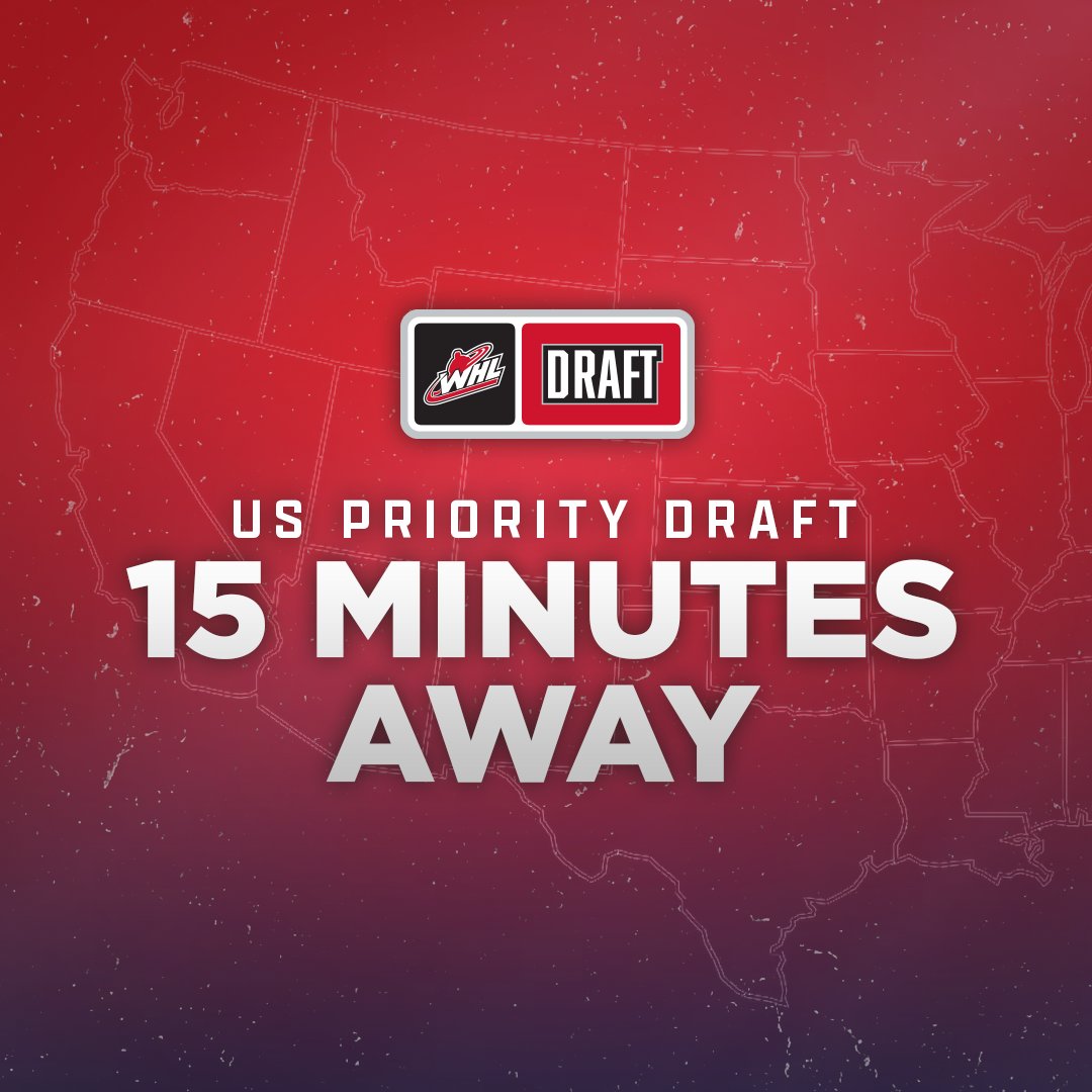 The WHL on Twitter: "The 2023 WHL U.S. Priority Draft begins at the top of the hour! Follow ...