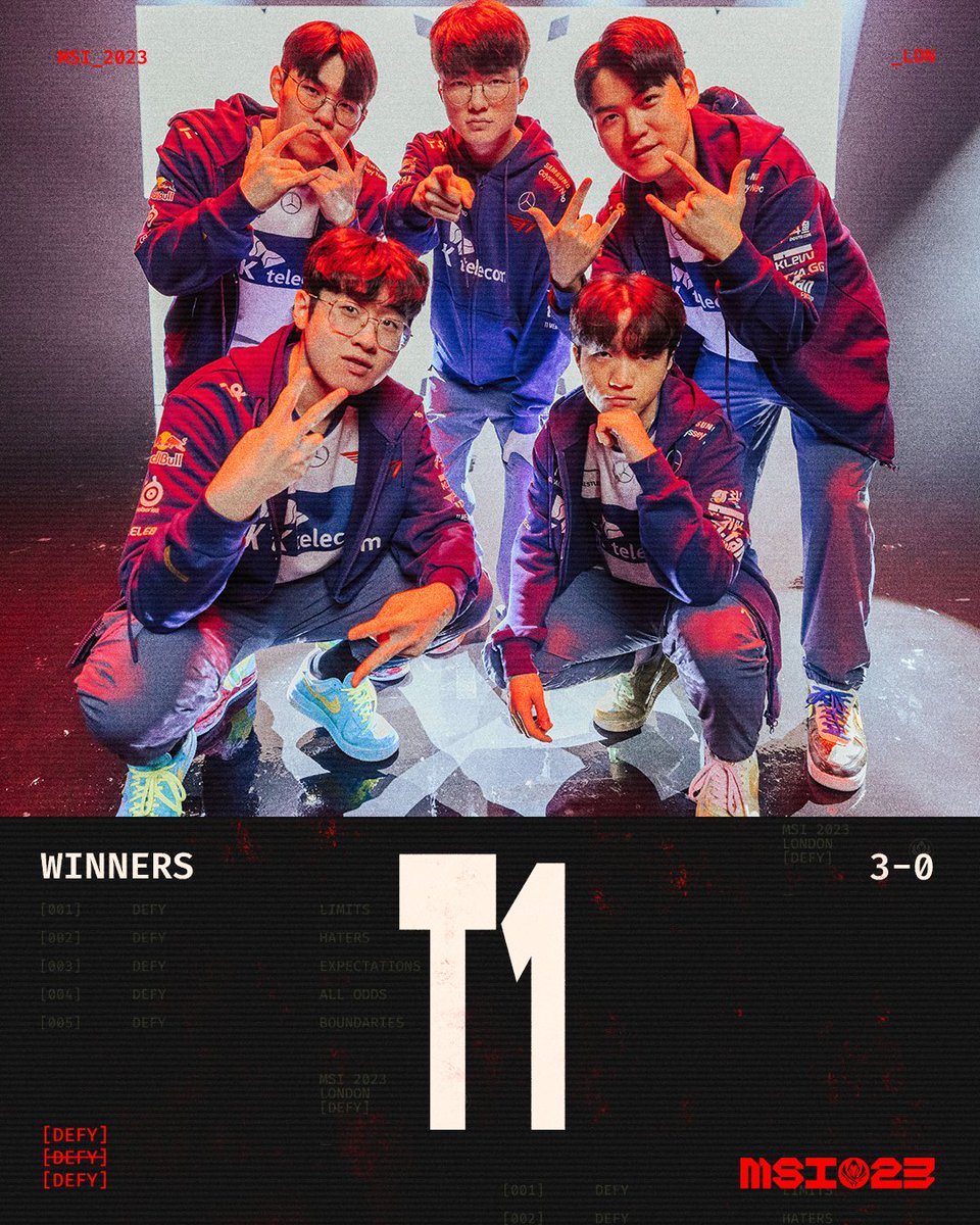 ESPORTMANÍACOS on Twitter: "¡Nuevo día de MSI, nuevo post-partido! Hoy con el MAD vs T1 ...