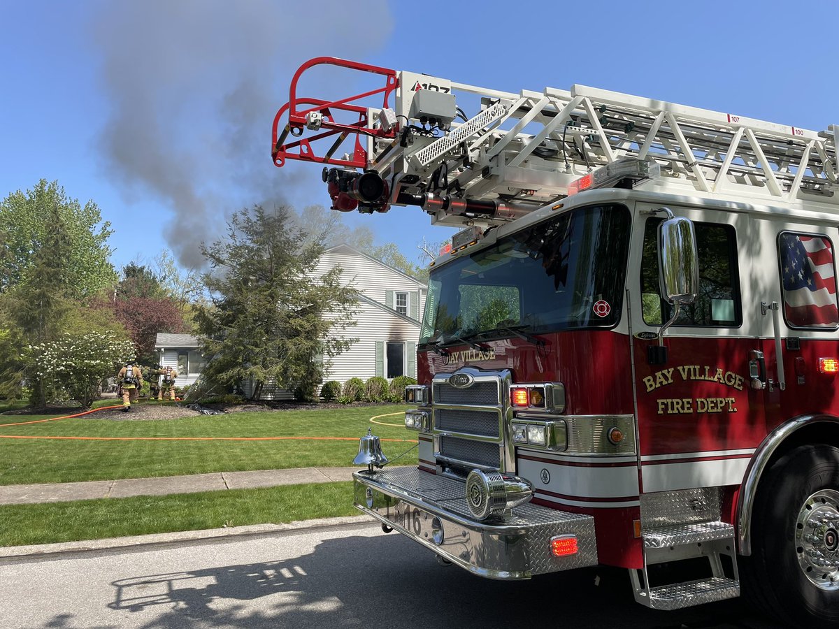 H-6 Photo on Twitter: "Bay Village Fire Department and surrounding communities are working a ...