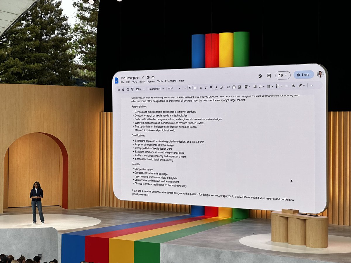 Android Weekly Update ⚡ on Twitter: "Google Doc/sheet/slide 都将加入基于 AI 的 ...
