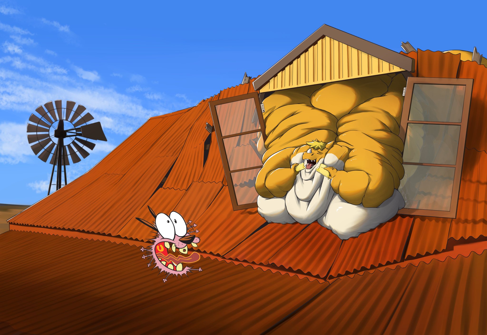 Sandy Cheeks Inflation