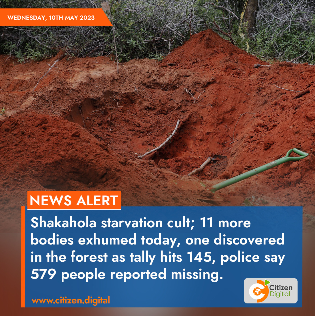 Citizen Tv Kenya On Twitter Shakahola Starvation Cult 11 More Bodies
