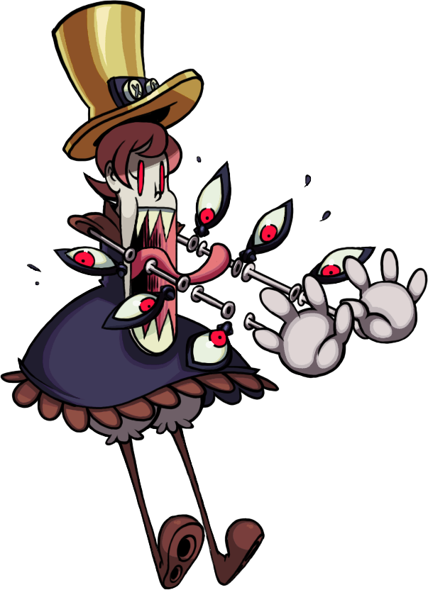 Peacock Skullgirls Gif