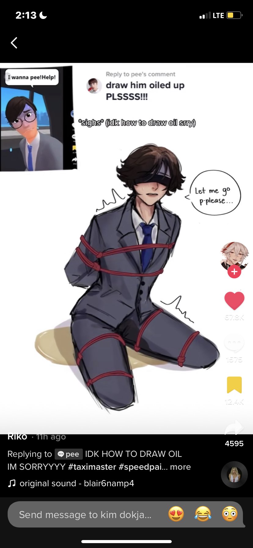 h☆j — ⚢ hashida luvr on Twitter: "FINALLY SOMEONE DREW HIM PEEING MY DREAM HAS COME TRUE 😭😭😭😭 ...